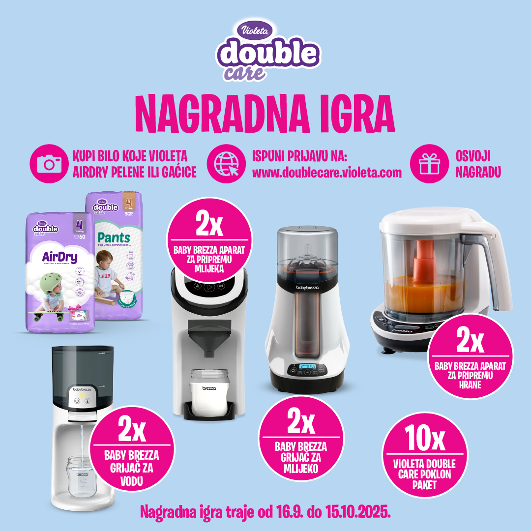 DOUBLE CARE I DM - NAGRADNA IGRA - 16.9.-15.10.2025. - BiH - Violeta ...